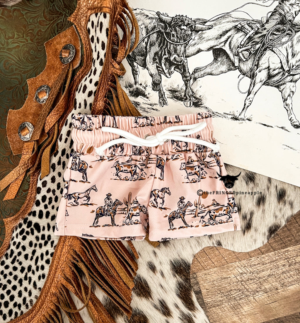 The Desert Runaway Cowboy Swim Trunks(little kid)(TFP EXCLUSIVE ...